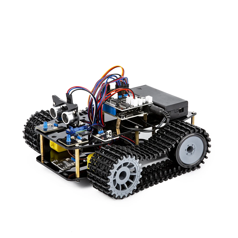 ACEBOTT ESP32 Smart Tank Robot Car Kit For Arduino DIY Programmable STEM Toys| Alibaba.com
