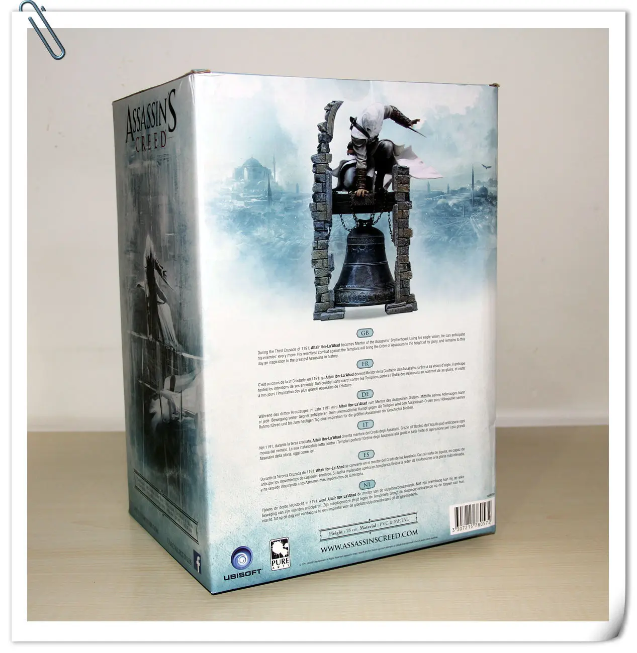 MacFarlane Ubisoft's 4 Edward Clock Tower Model Toy Handmade PVC Statue ...