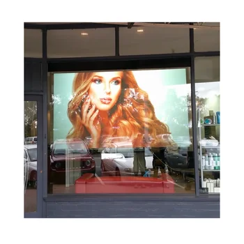 Self Adhesive Holographic Rear Projection Film Transparent Projection ...