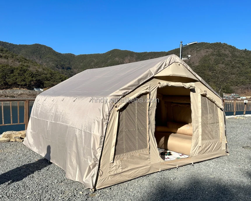 17.2 Luxury Inflatable Screen House Tent With Stove Hole - Buy ...