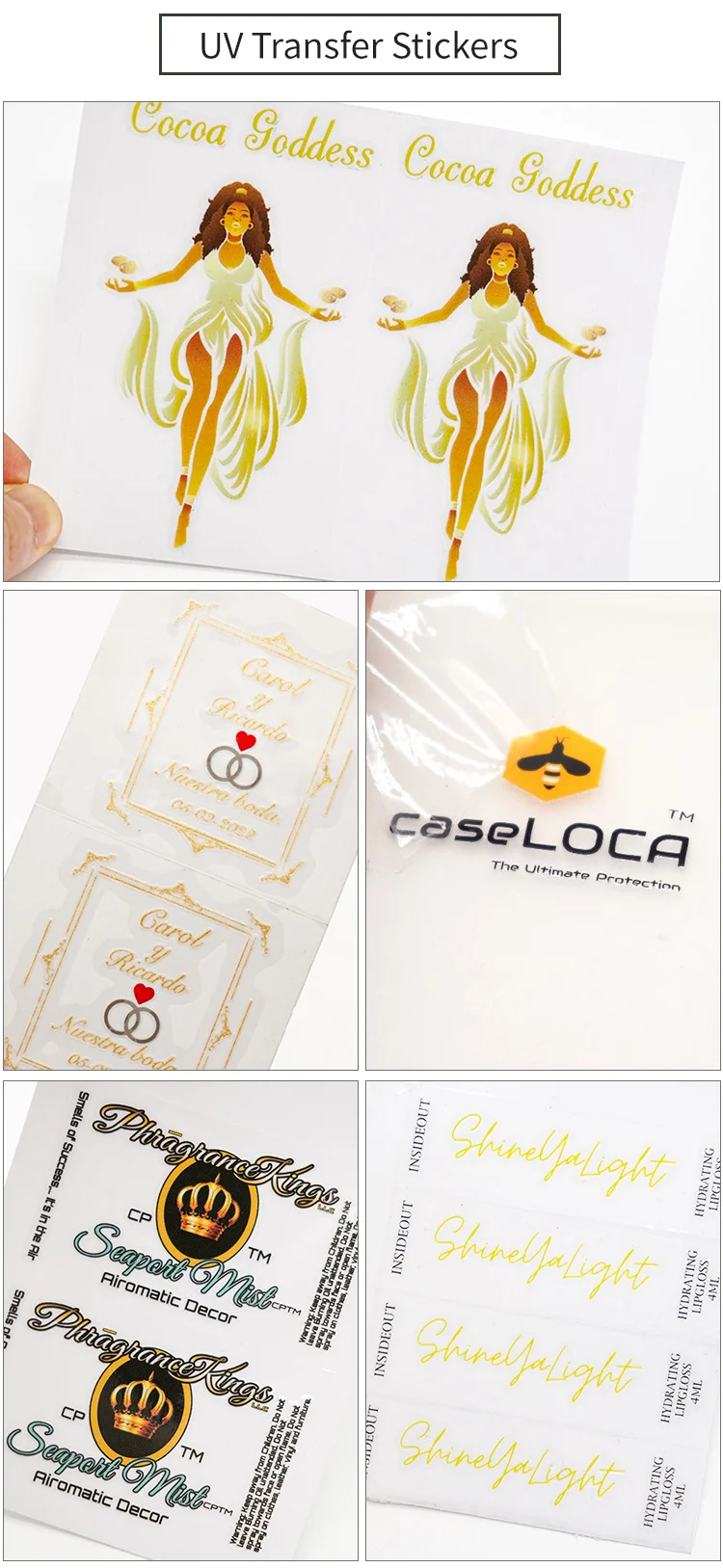 Custom Heat Gold Transfer Electroforming Metal Nickel 3d Sticker Decals ...