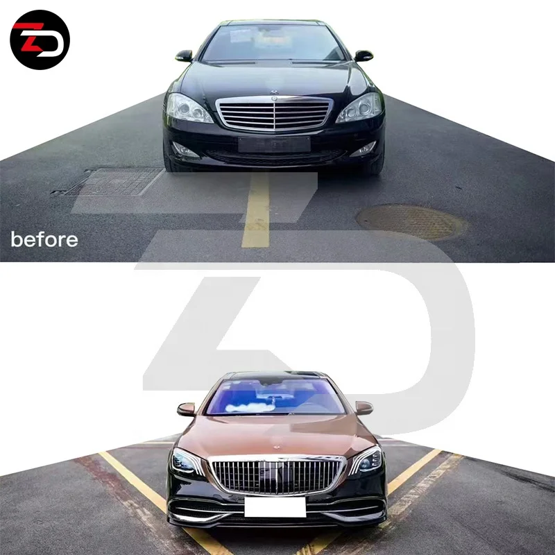 Newest Body Kit Bumpers Fenders Hood Rear Trunk Cover Headlight ...