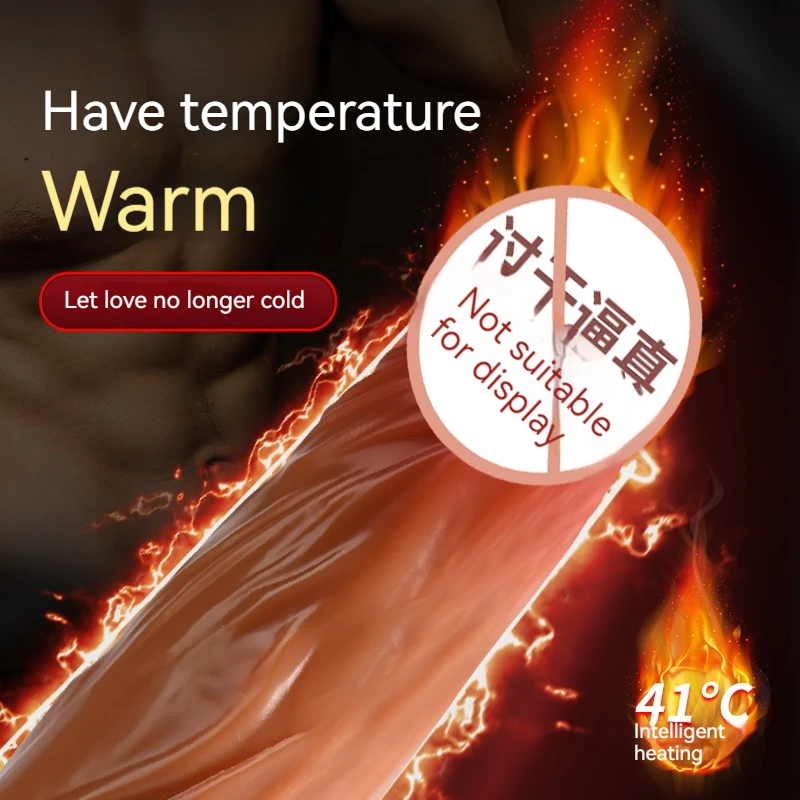 Adult Female Real Flesh Vagina Sensual Toy With Warm Thrust Mode ...