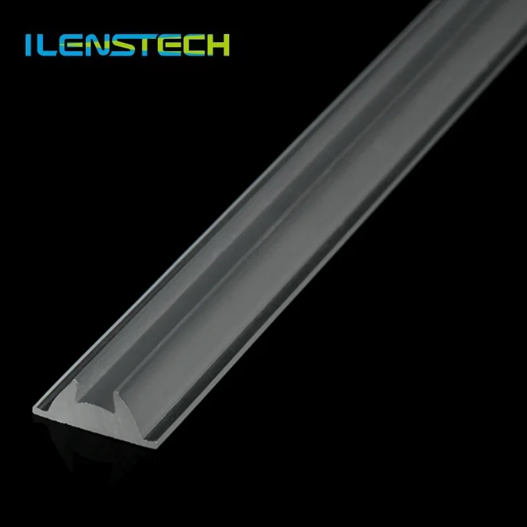 20mm Wide Extrusion Lens 2835 60 Degree clear PMMA Linear Lens for ...
