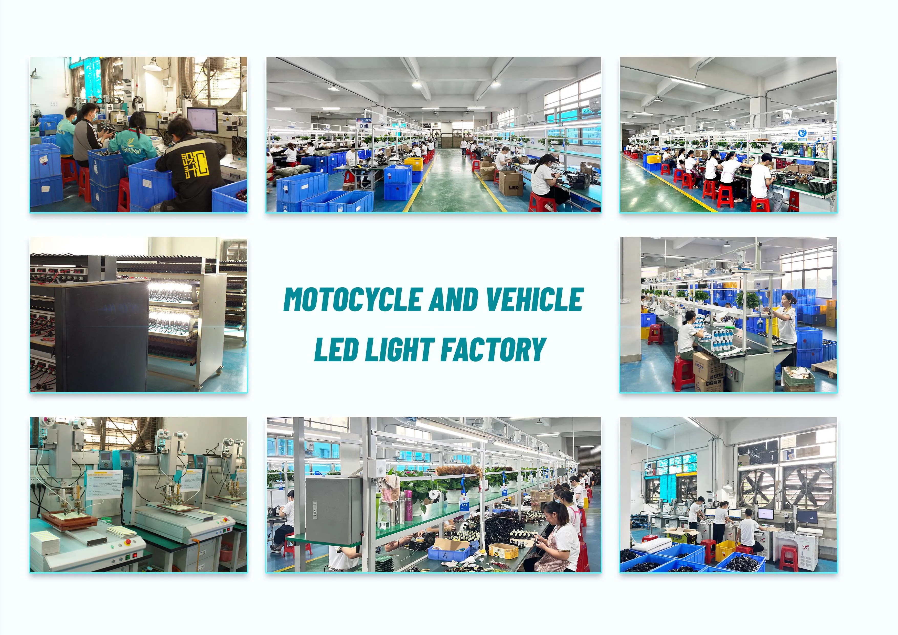 MOTOLED Motorcycle Mini Driving Light 100W 16000LM