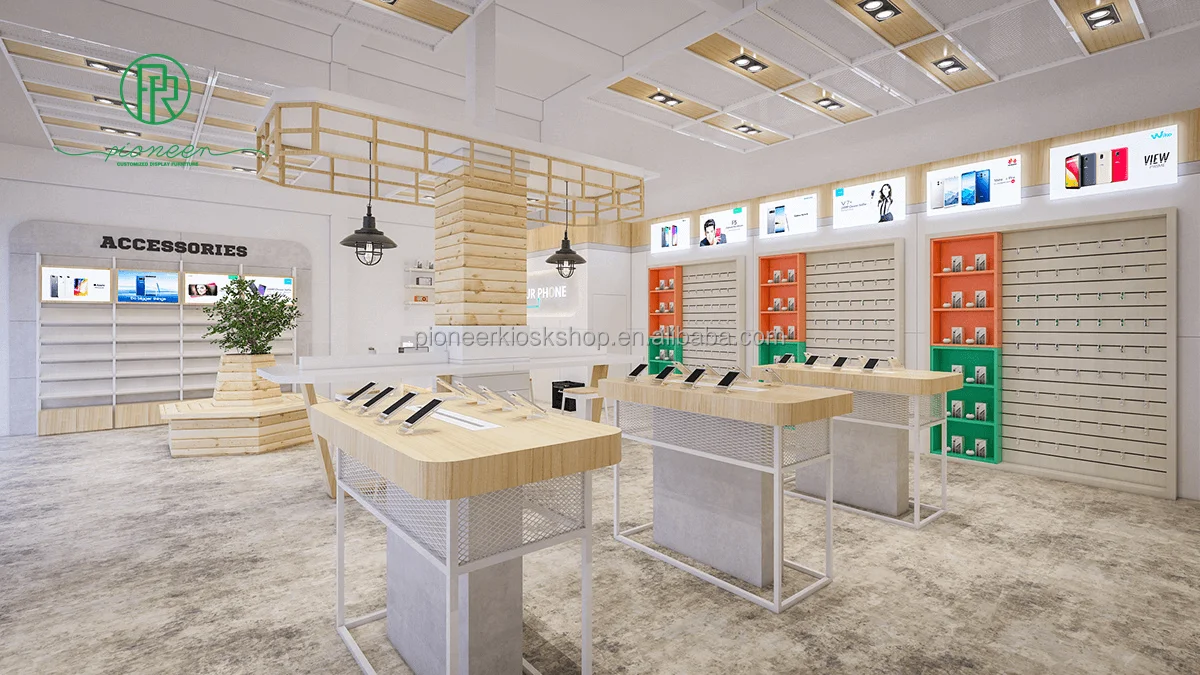 Modern Mobile Display showcase for Phones/ Wall Cabinets Glass Shelves ...