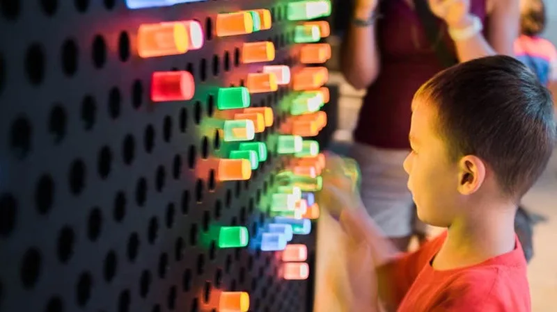 Bonhong Top Quality Wall Hanging Sensory Light Panel With Acrylic Rods ...