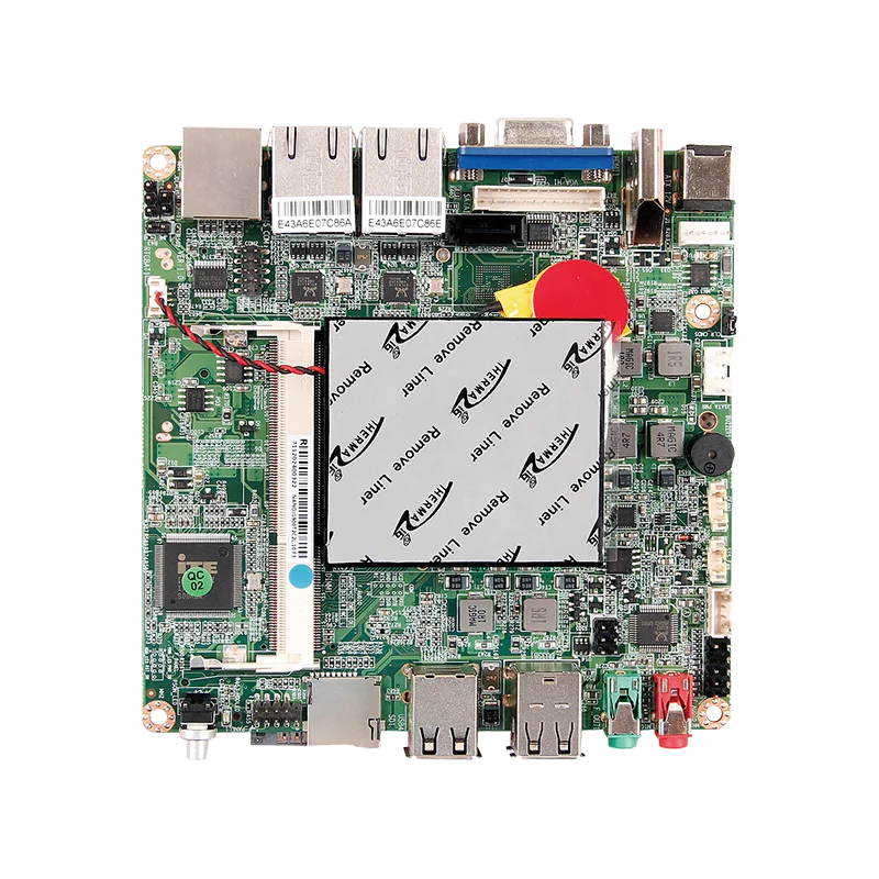 Mini itx industrial Motherboard NANO HD Graphics Dual display Bay Trail J1900/1800 DDR3 embedded ...