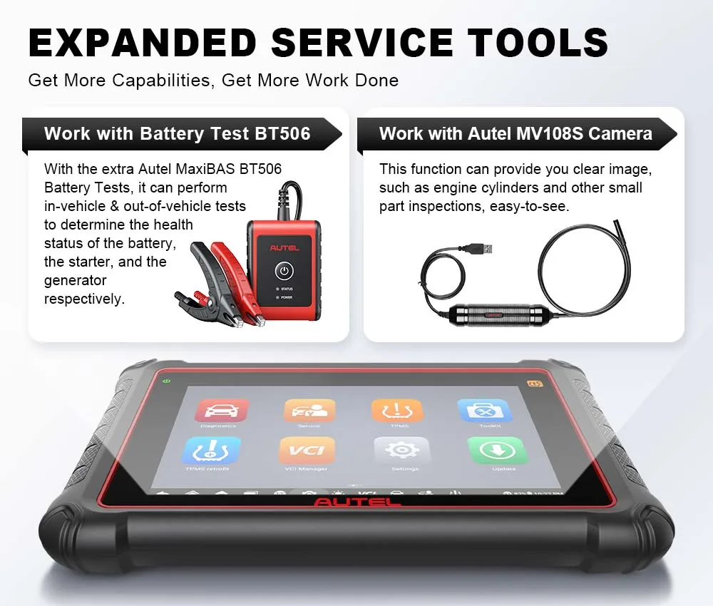 Autel Maxicom Mk900-ts Vehicle Diagnostic Scanner Tool - Buy Autel ...