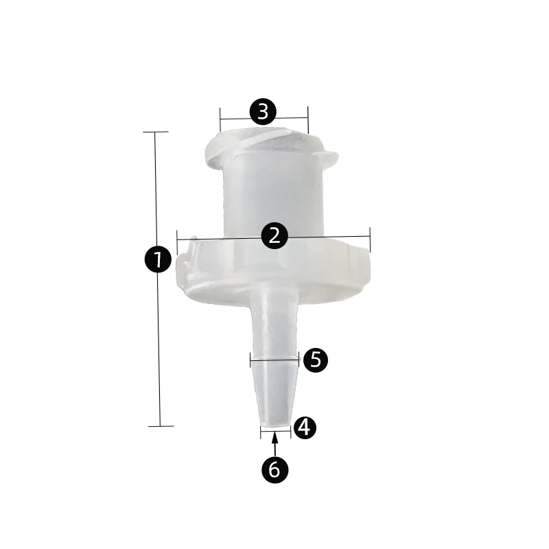 Ruhr Adapter Plastic Material Syringe/Dispensing Needle Adapter Pipe ...