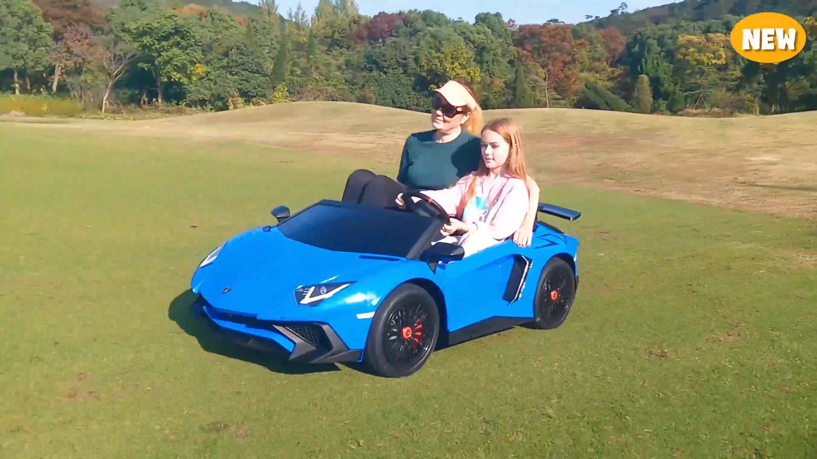 24v Battery Vehicle Powerwheels 2 Seats Big Kids Ride-on Cars Oversized ...