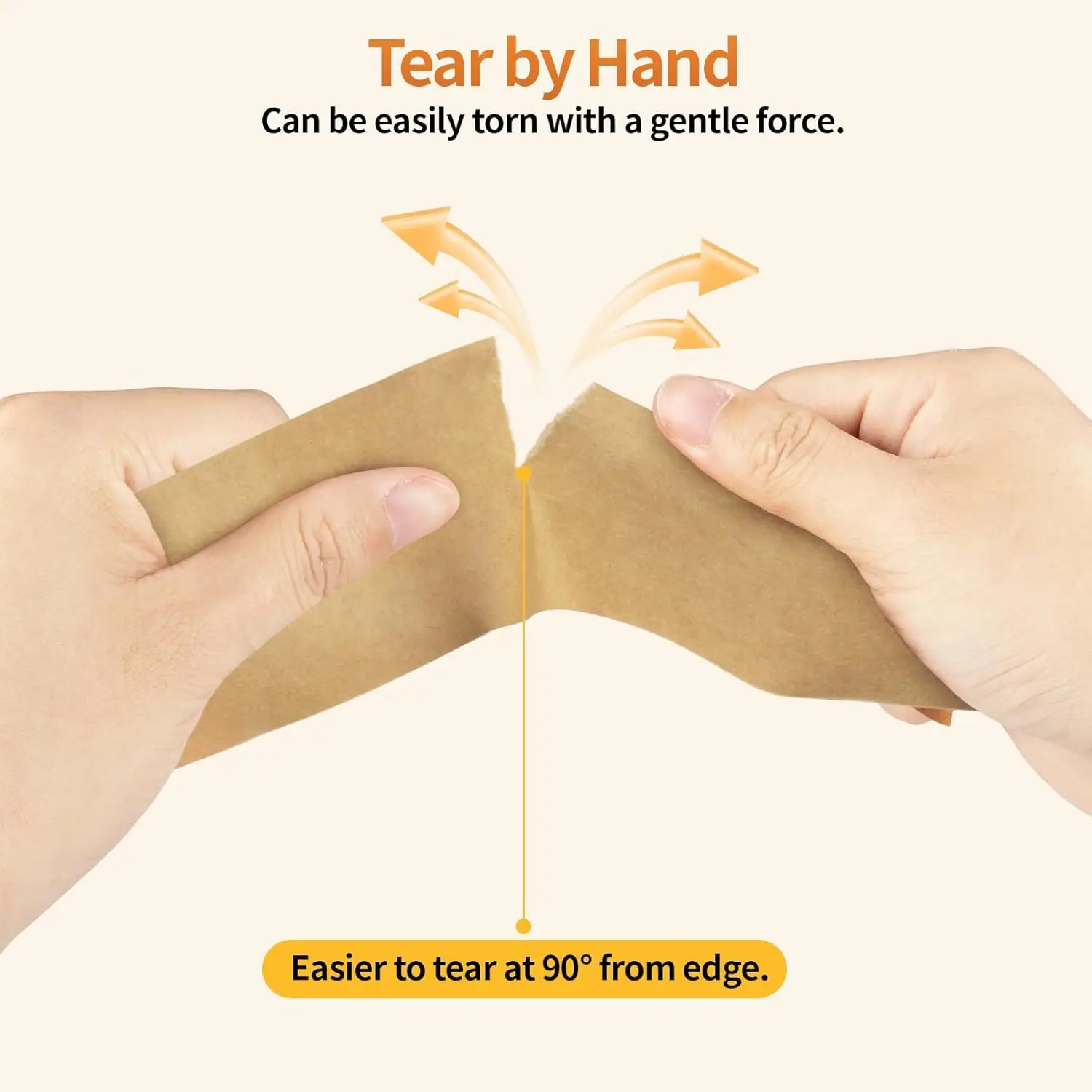 Zf Brown Heavy Duty Writable Carton Sealing Kraft Paper Packing Tape ...