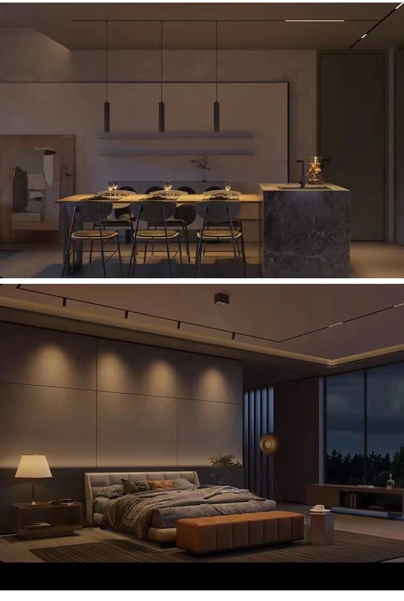 Commercial Project Track Lights Rail Lighting System Led Ceiling ...