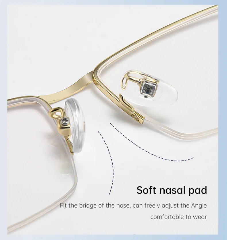 85148 Pure Titanium Spectacle Frames Eyewear Full Rim Titanium Ultra ...