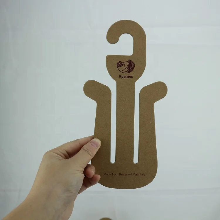 Recyclable Cardboard Flip Flops Hanger - Eco-friendly