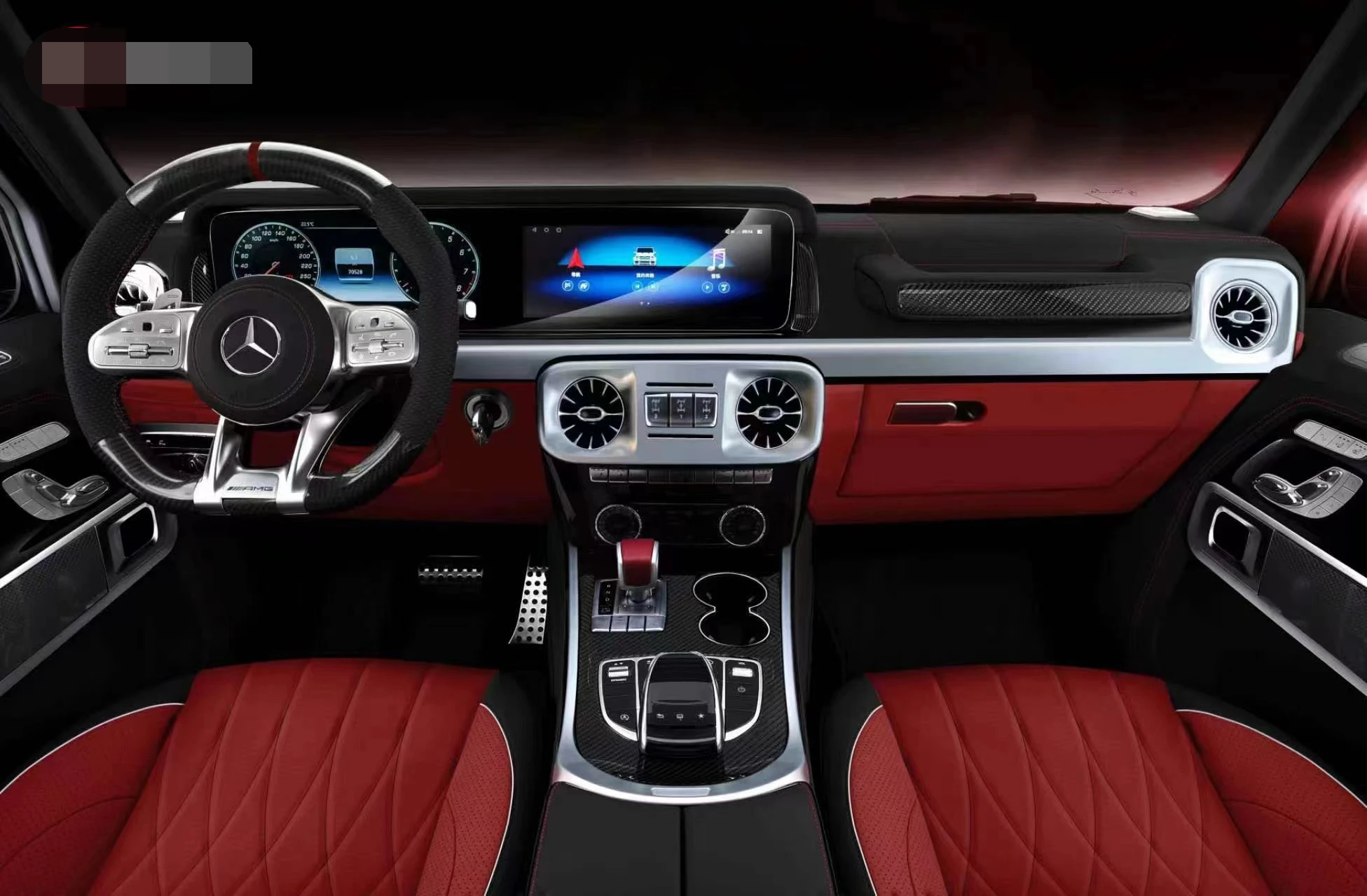 Mercede Ben G-class W463w464g350/500/55/63 Interior Upgrade To 2023 ...