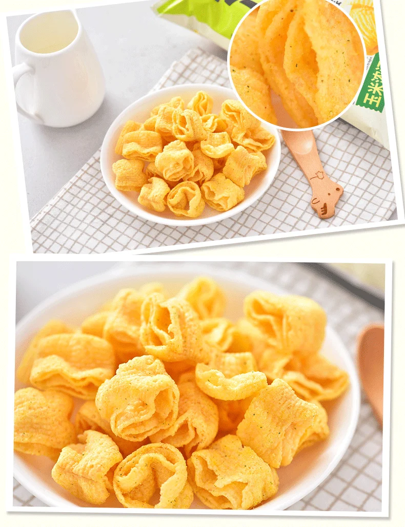 Wholesale Chinese Snacks - Potato Chips 65g Baked Puffed Food
