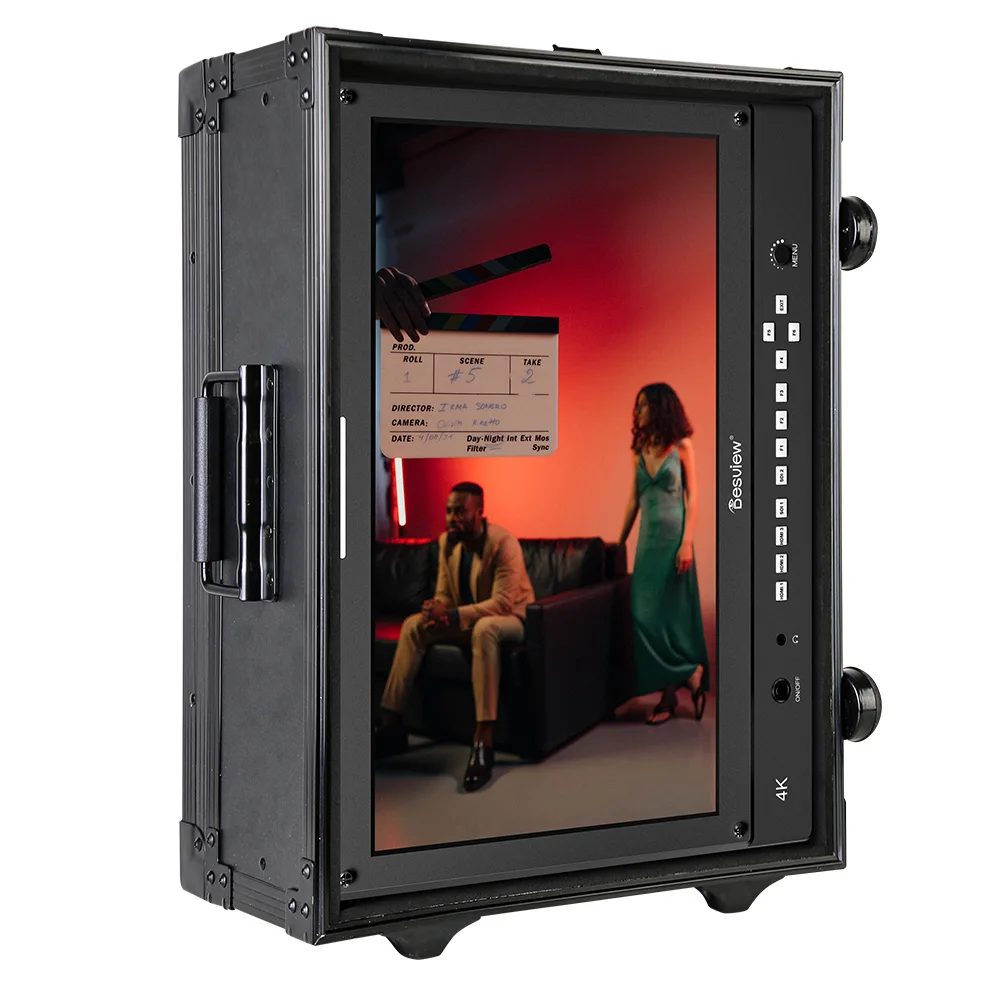 Desview 17.3" Aluminum Multi-view Full Waveform Broadcast Monitor 400 ...