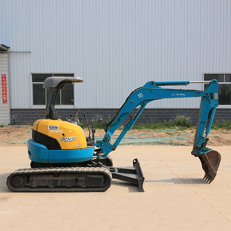 Japanese Used Kobelco Sk55 5 Ton 6 Ton 10 Ton Small Excavator At Low ...