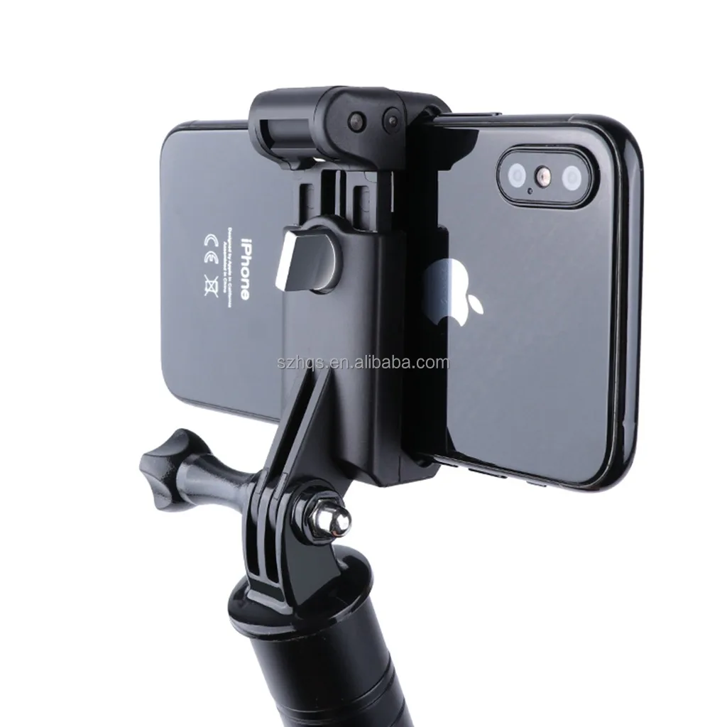 Portable Mobile Phone Mount Clamp Clip Phone Tripod Holder For Gopro ...