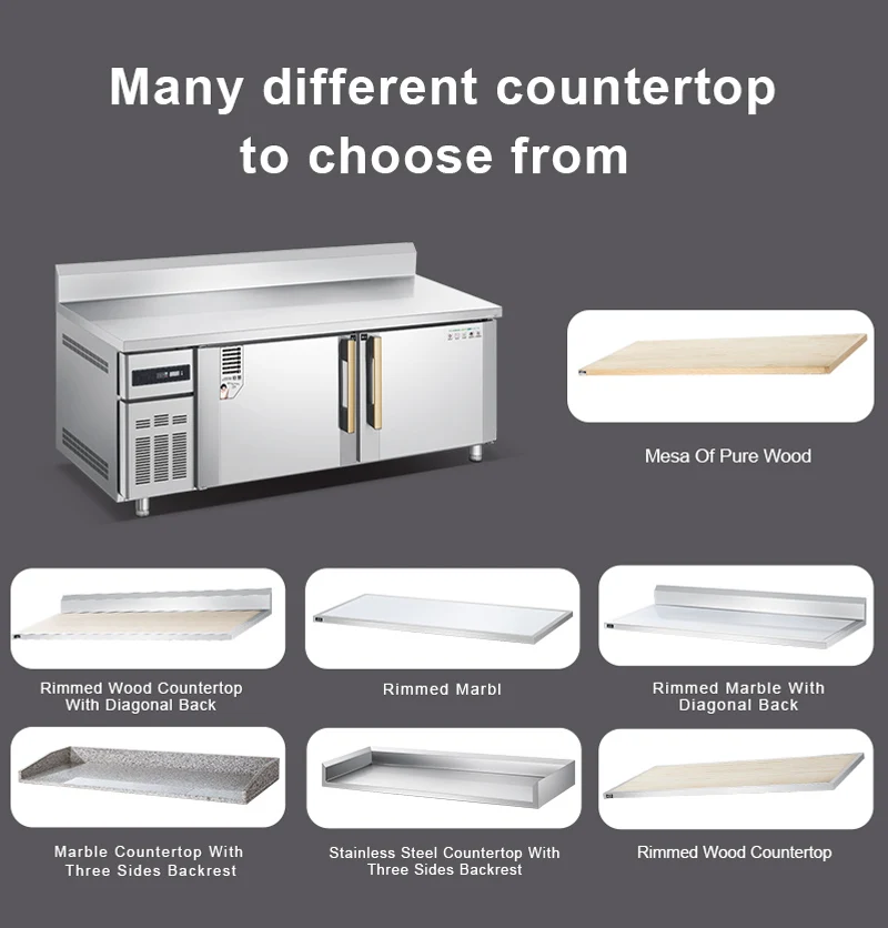 danfoss Compressor Stainless Steel Restaurant Processing Work Table ...