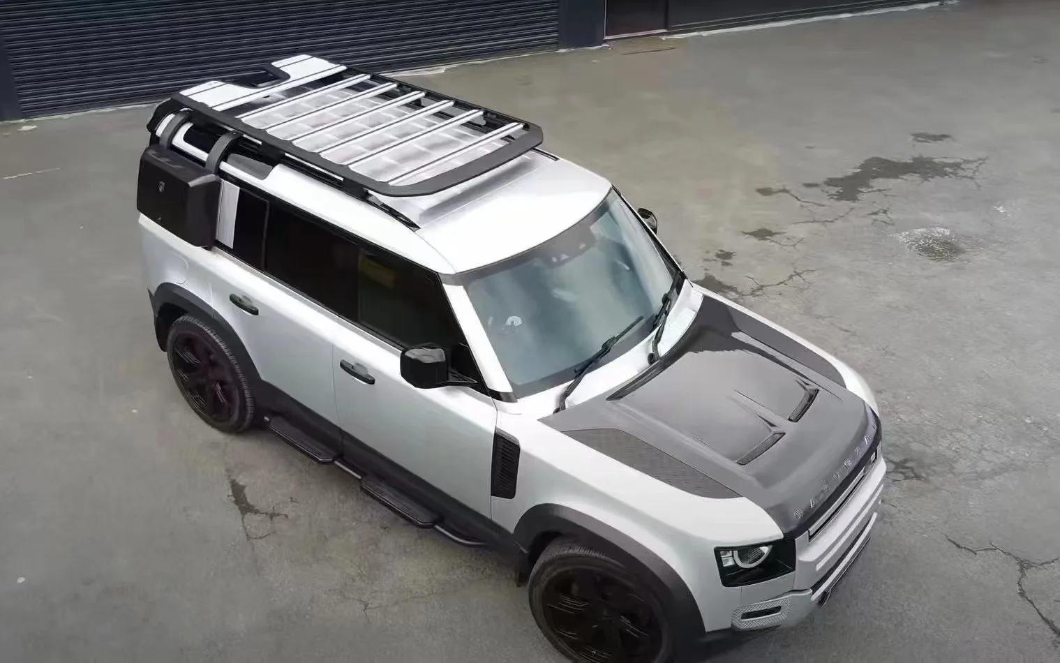 Dry Carbon Fiber Hood For Land Rover Defender Pre-preg Quality - Buy ...