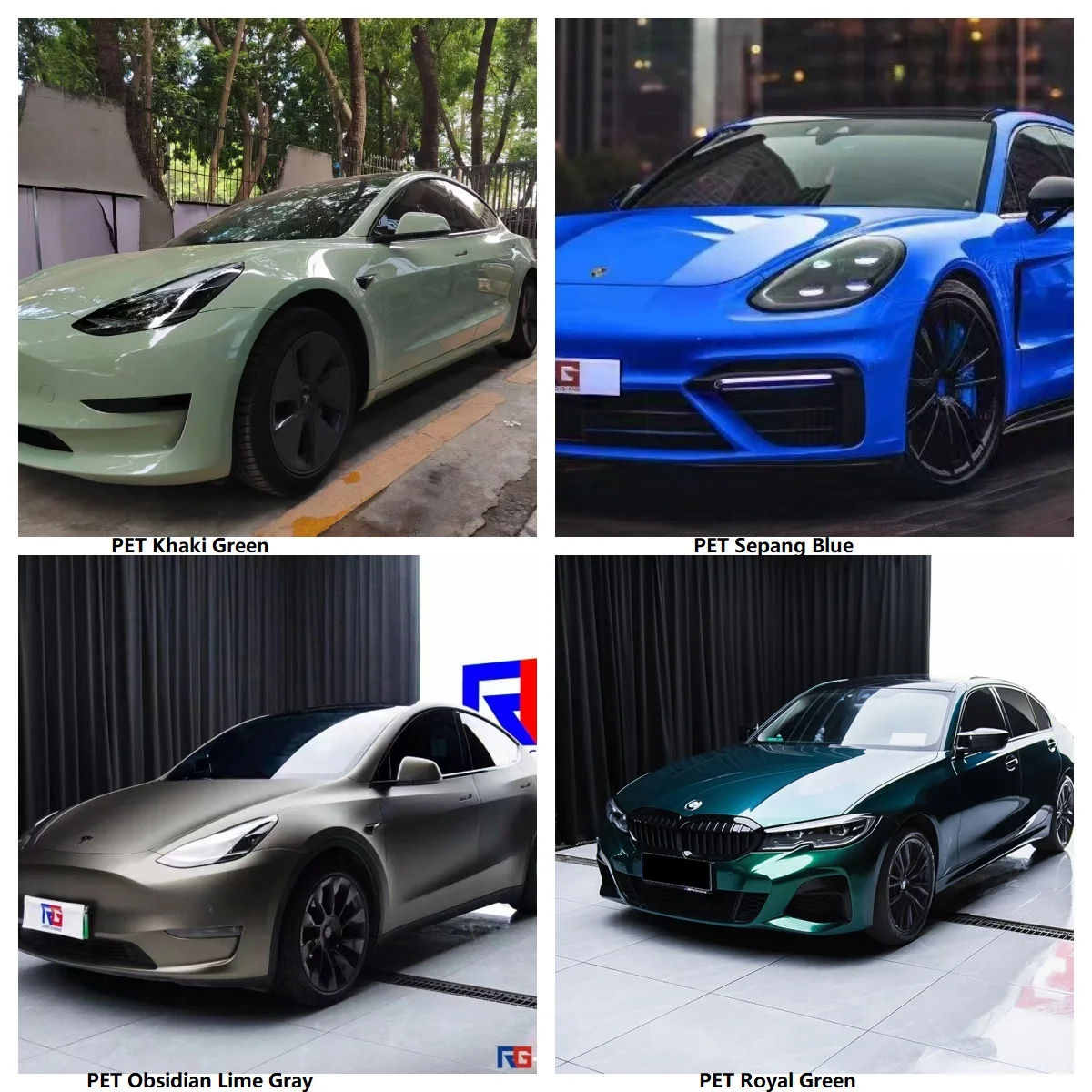 Glitter Diamond Vinyl Car Wrap Film Car Decoration Pet Liner Ghost ...