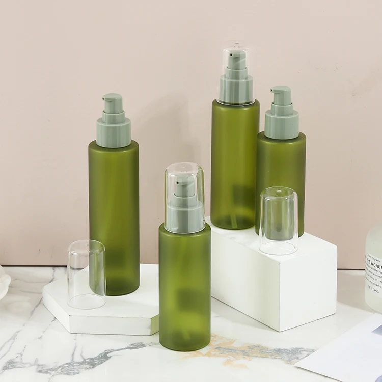 Frosting Transparent Color 90ml 100ml 120ml 140ml Skincare Lotion Pump ...