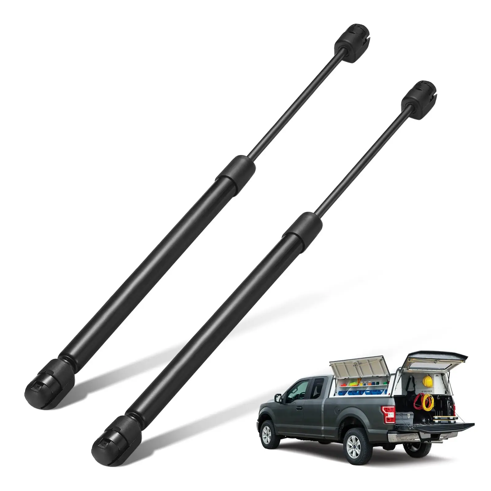 C16-06389 Truck Camper Shell Gas Shocks Struts Lift Support Gas Spring ...