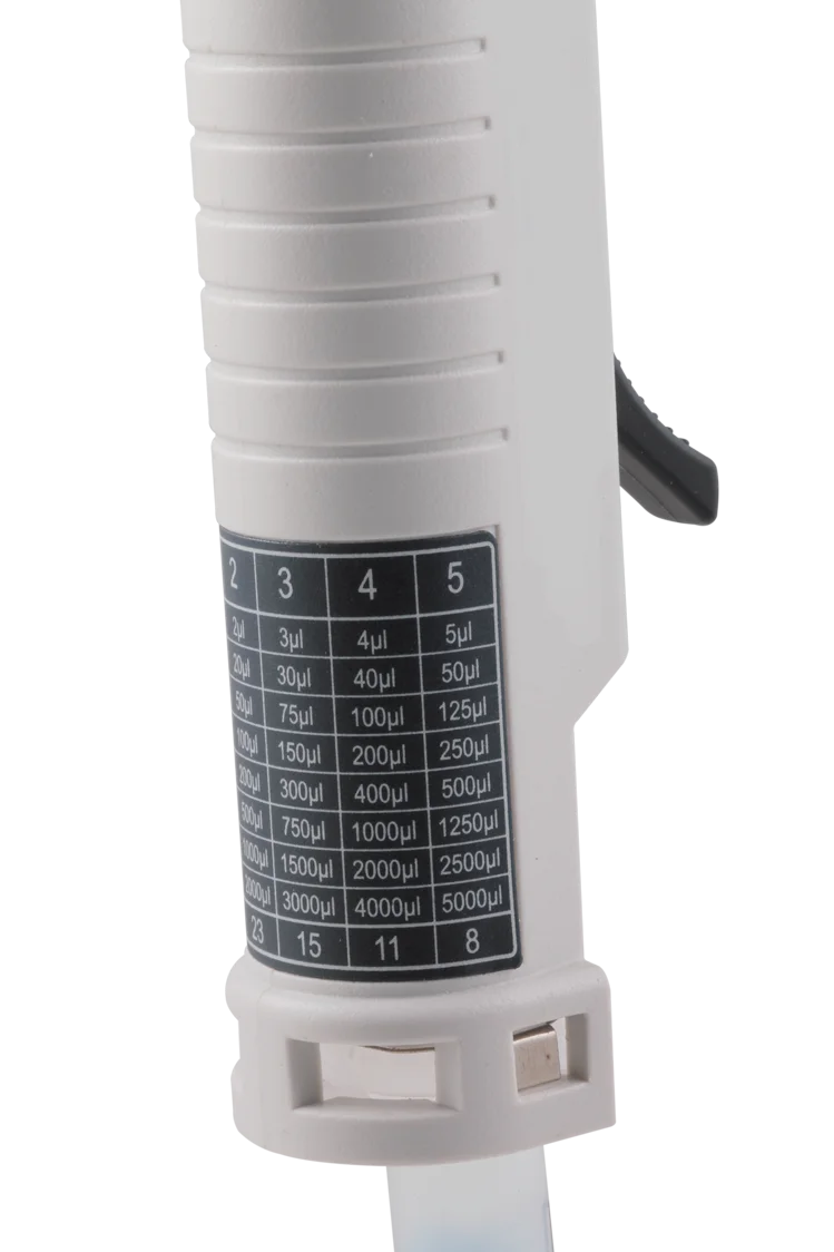 Laboratory Pipette Stepper, 0.1-50 ml Variable Volume Tips for Precise ...