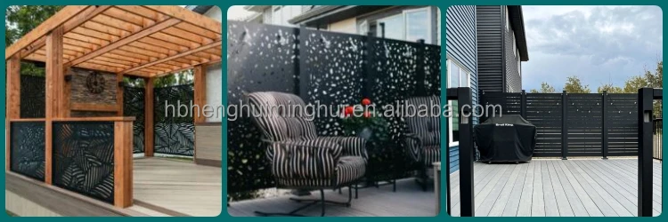 Perforated Garden Aluminum Wall Trellis Privacy Fencing Panel| Alibaba.com