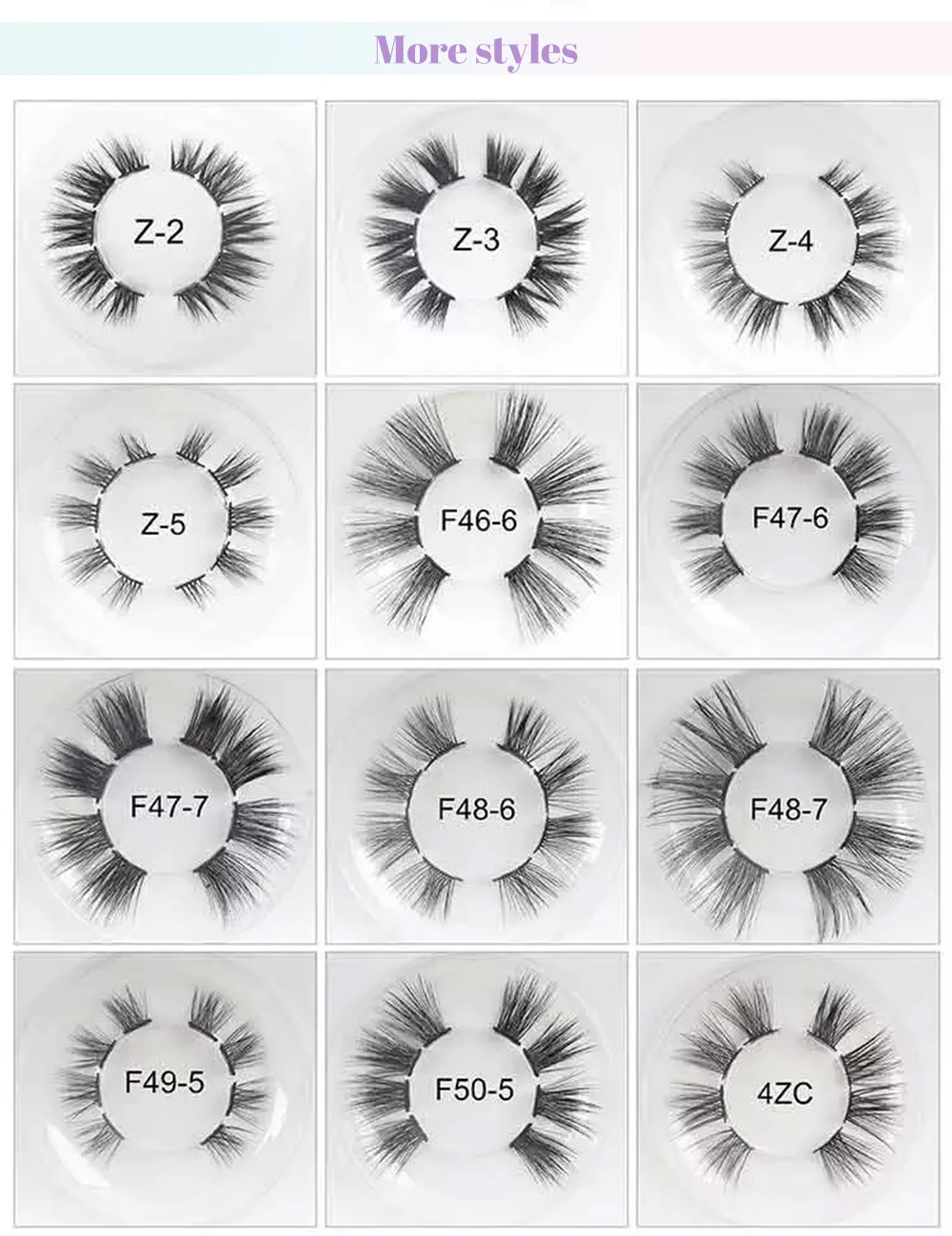 Faux Mink Eyelashes Wholesale Diy Pre-cut Segmented Lash Extensions ...