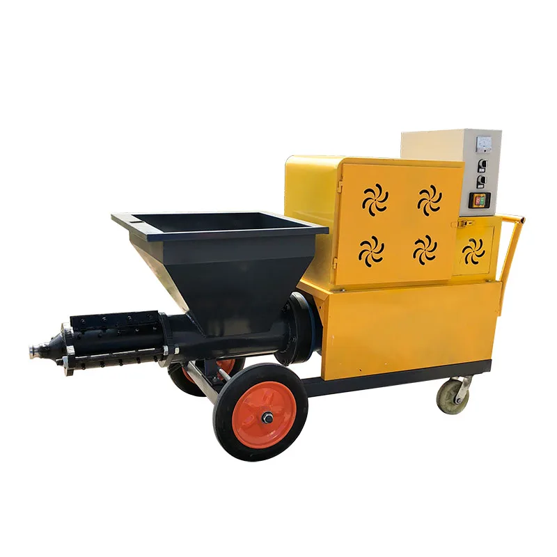 Electric concrete mortar spraying pumping mortar spray plaster ...