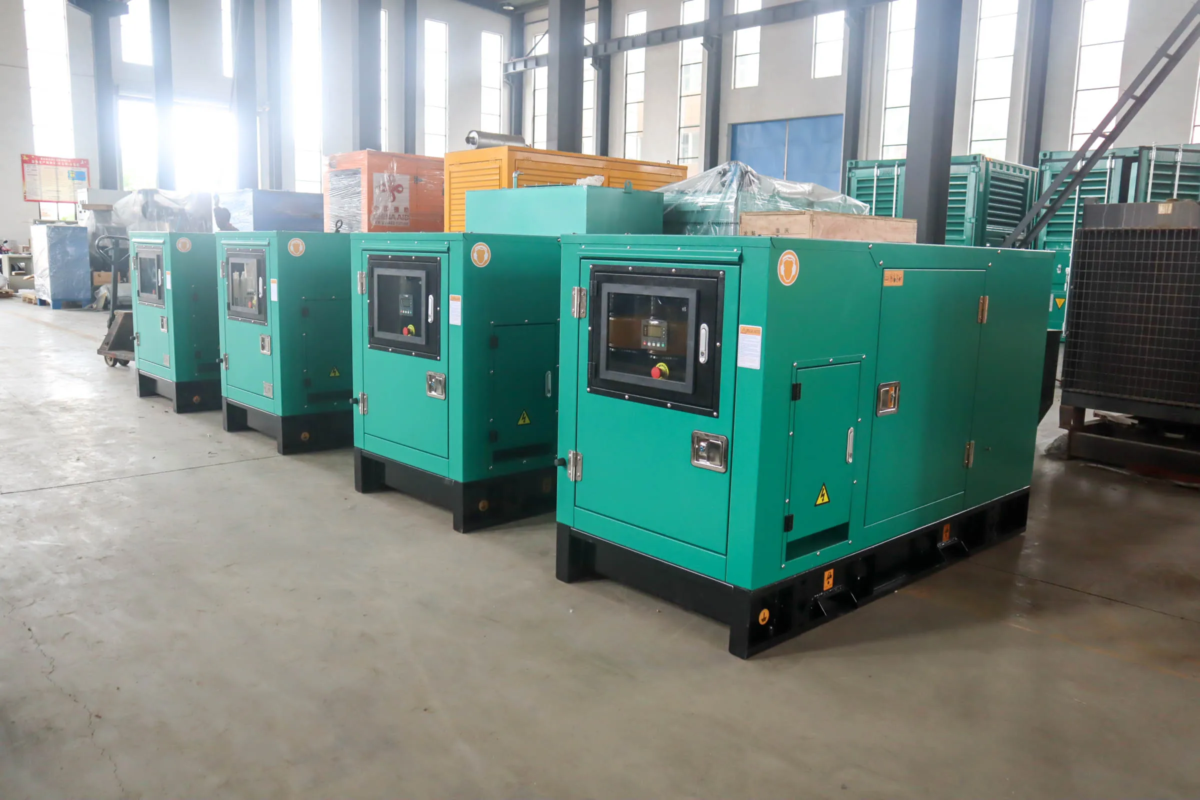Super Silent 30kw 3 Phases Electric Generator Diesel Power Genset 30kva
