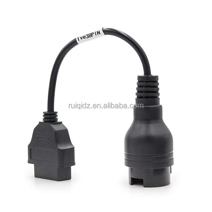Obd2 38pin Truck Full Pinout Cable For Iveco Trucks Obd2 16pin ...