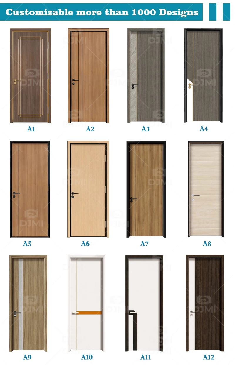 Solid Flush Laminated Melamine HPL Coated Hospital Doors