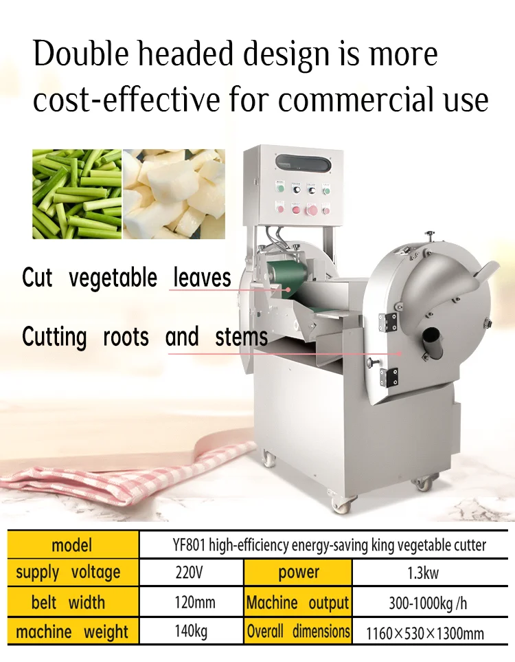 Multifunctional Commercial Leafy Vegetable Cutting Machine Electric ...