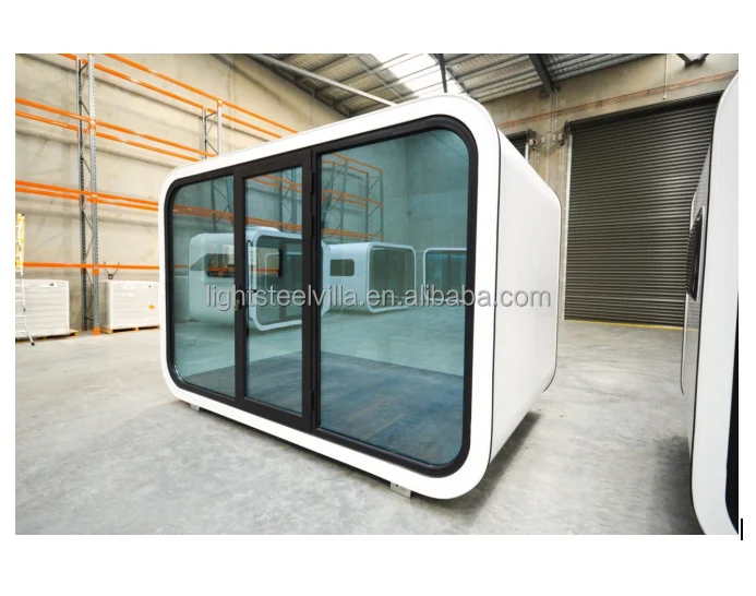 Movable Modern Working Pods - Solar Powered Garden Offices