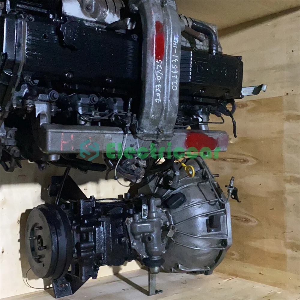 Used 1HZ Diesel Engine with Gearbox for Toyota Land Cruiser & Coaster ...