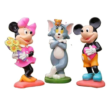 Customize Outdoor Fiberglass Cartoon Character Sculptures Life Size ...