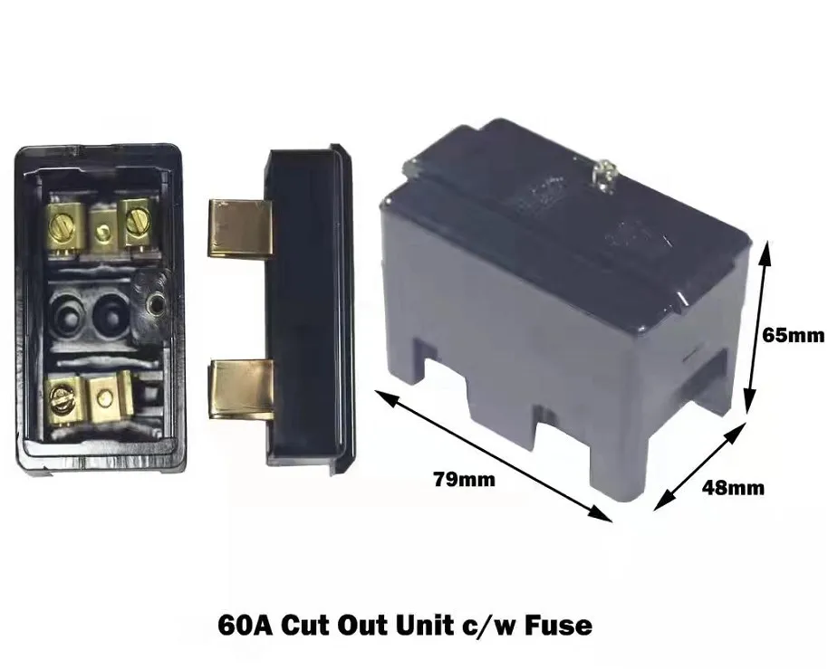 60A Cut Out Fuse - Low Voltage Safety & Breaking Capacity