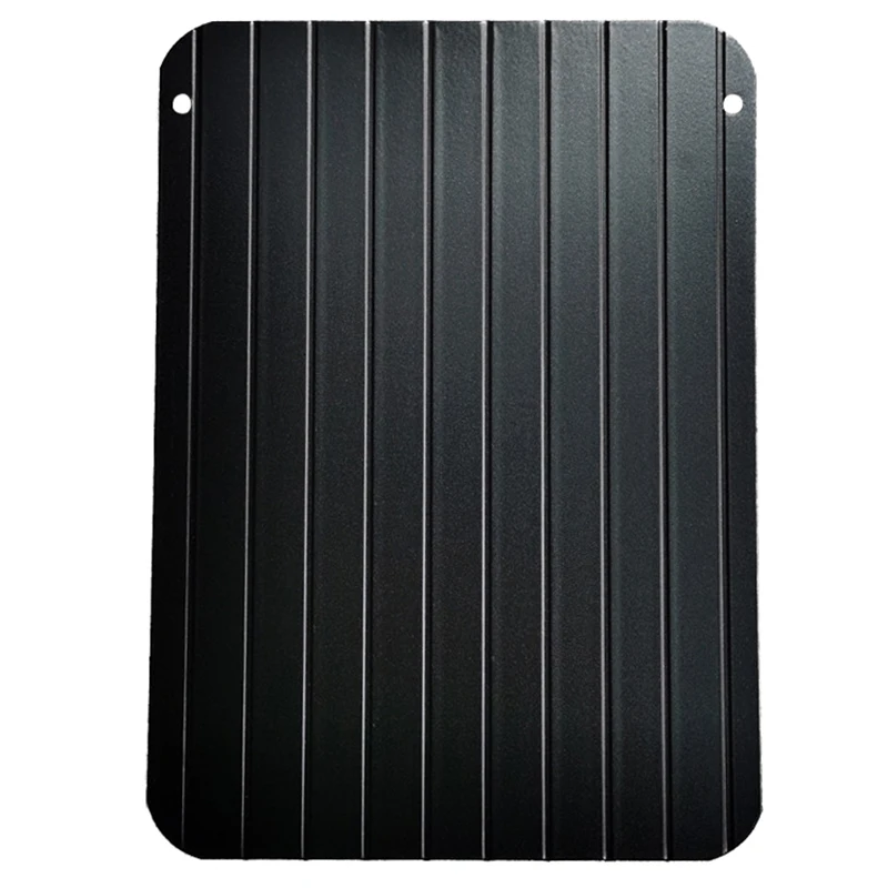 Thick Aluminum Mat Set Rapid Thaw Heating Tray Defroster Meat Fish Food ...