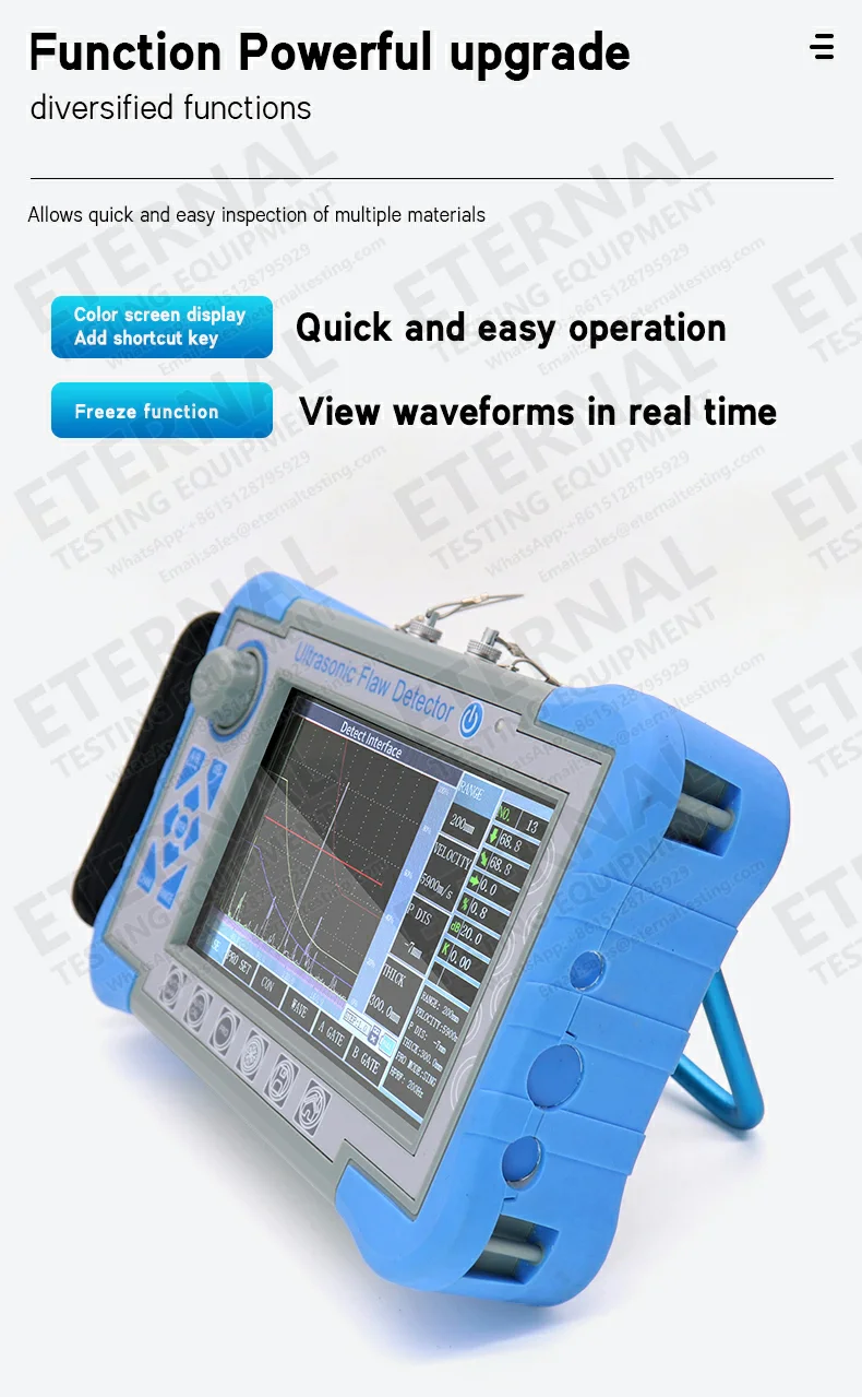 Ultrasonic Ndt Equipment Phased Array Ultrasonic Testing Flaw Detector ...