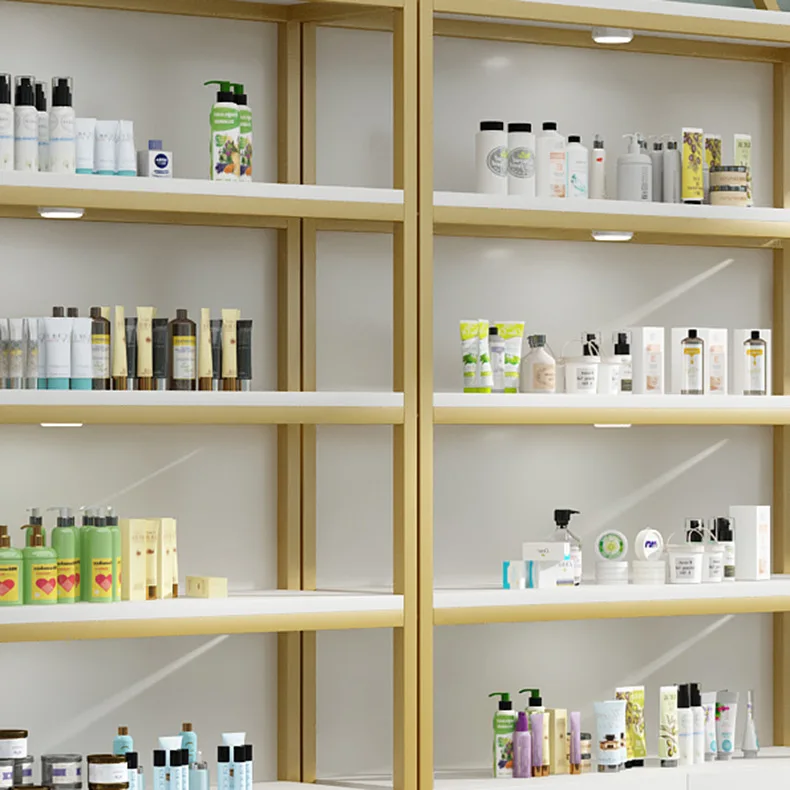 Cosmetic Display Cabinet - 5-Layer Shelf for Beauty Products