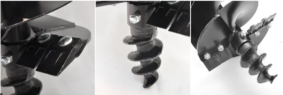 12 Inch Heavy Duty Post Hole Auger for 3 Point Tractor Post Hole Digger ...