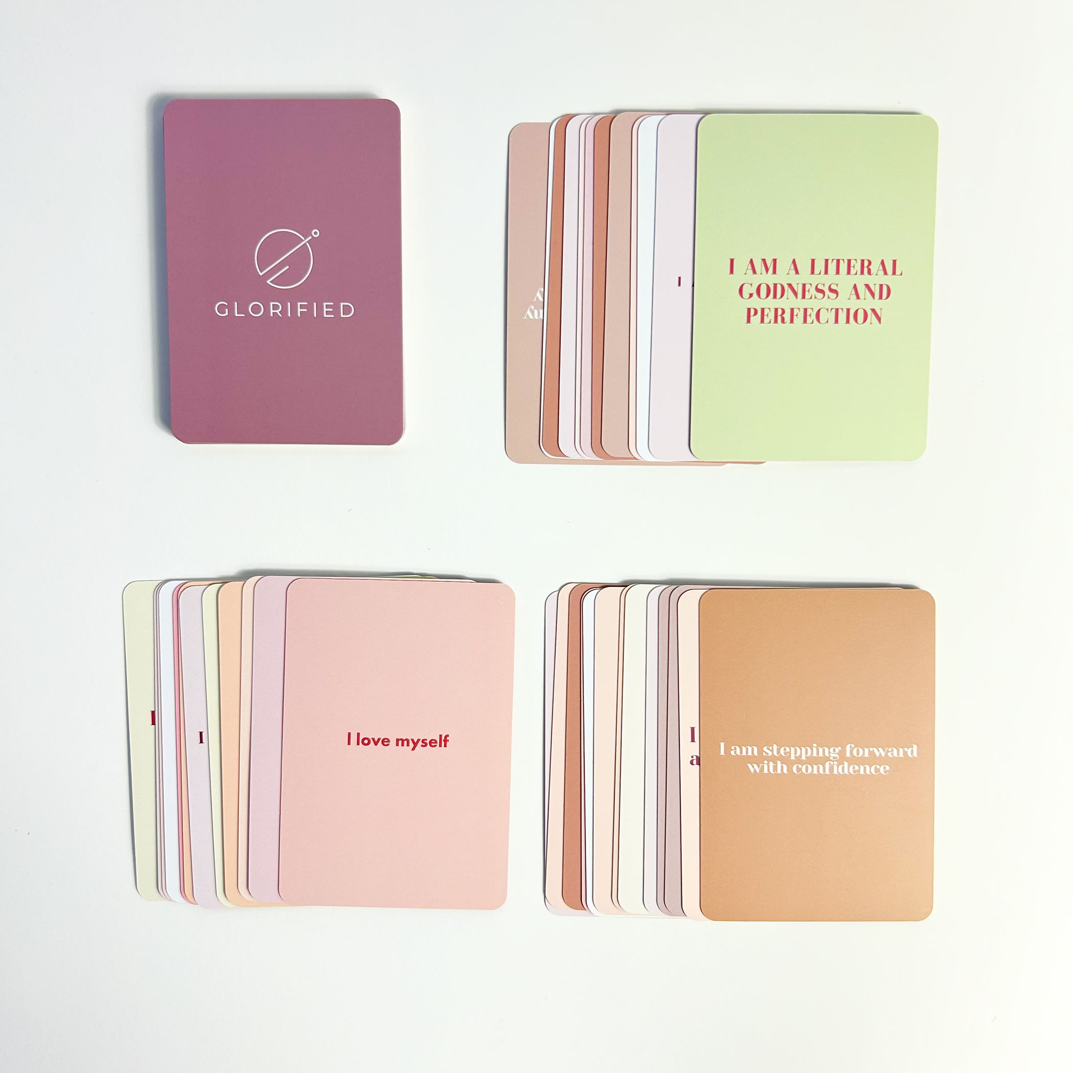 Customized Positive Self Affirmation Cards - Daily Inspiration