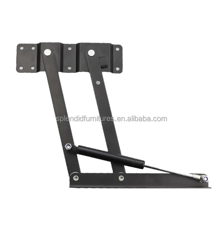 Gas Hydraulic Folding Lift Table Coffee Tea Desk Lift Frame Hinge Table ...