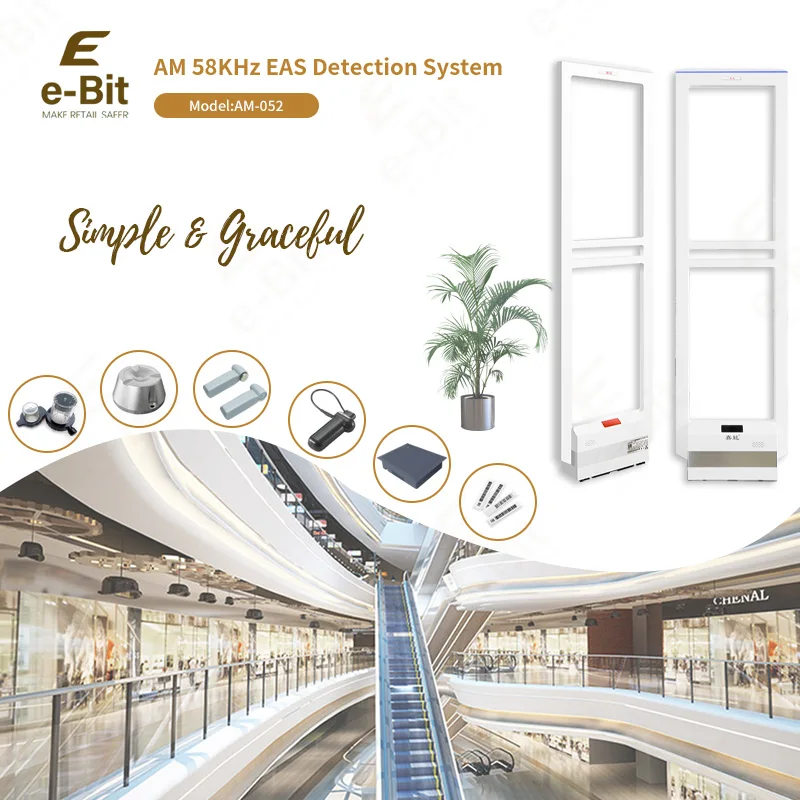 AM 58khz Security Gate - EAS Antitheft System for Supermarkets