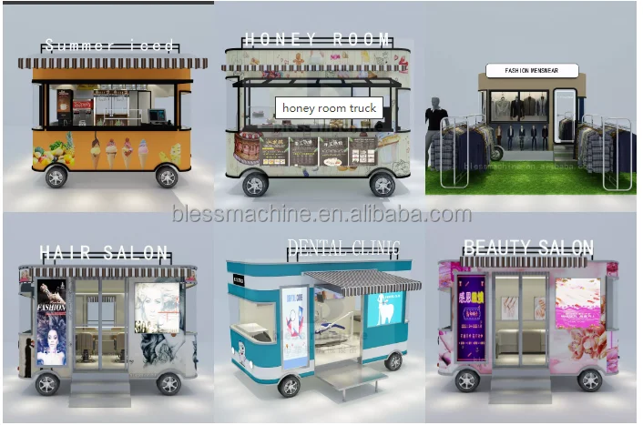 Concession Stand - Taco Cart for Sale - Modern Food Cart Design