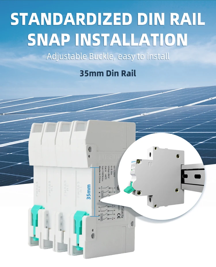 USFULL FMB7N-PV DC MCB for Solar System 600V 2pole PV Circuit Breaker